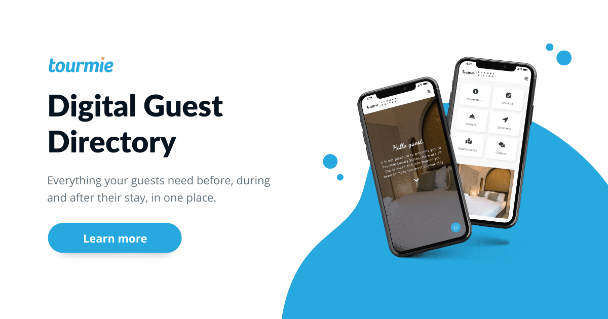 Digital Guest Directory for Hotels | Tourmie