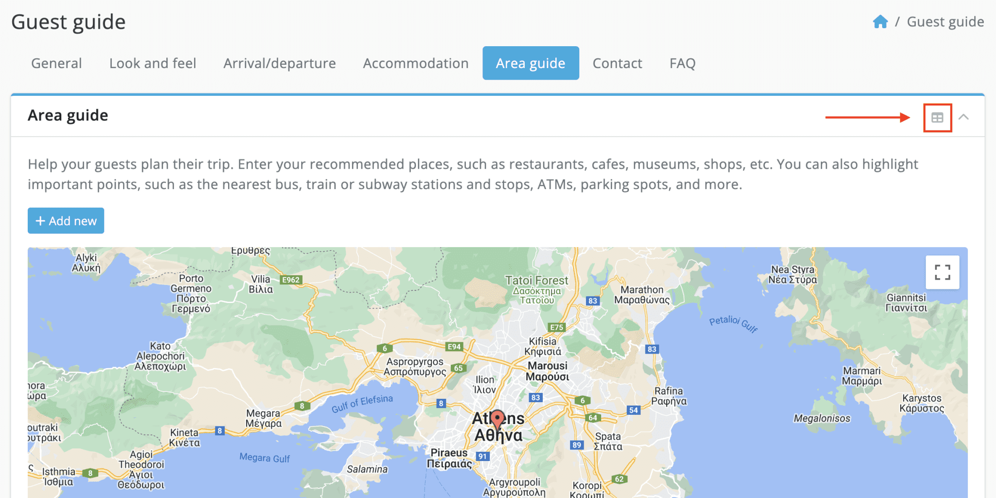 Create an Area Guide for your Guests | Tourmie