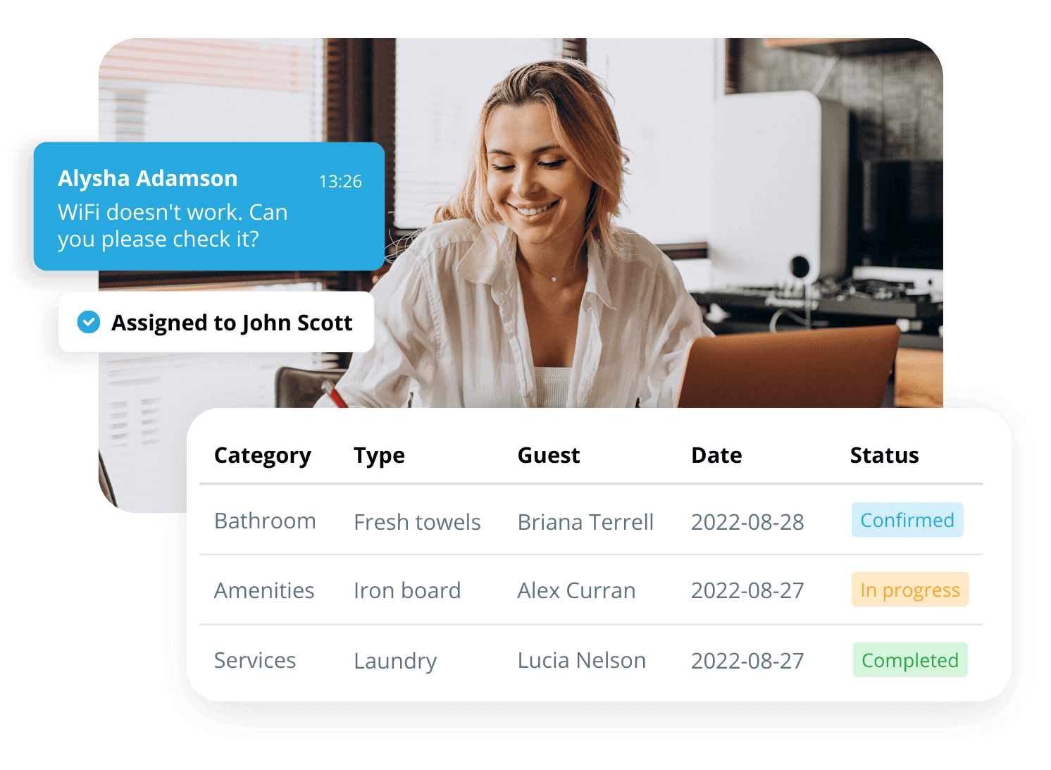 Guest Request Management for Hotels & Vacation Rentals | Tourmie
